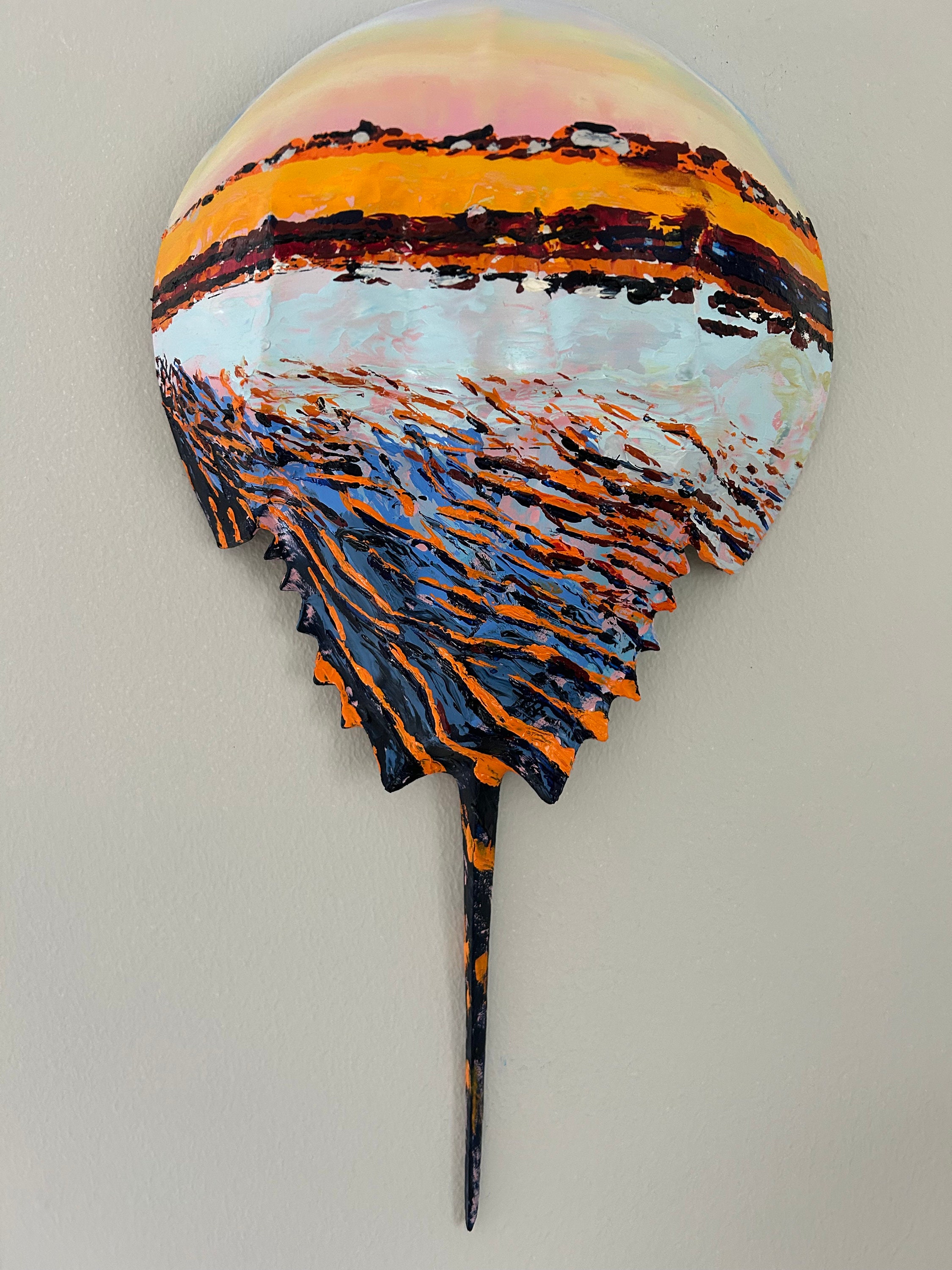 Cape Cod Bay Flats; Horseshoe Crab Art; Decorative; Fine Art; Ocean ...