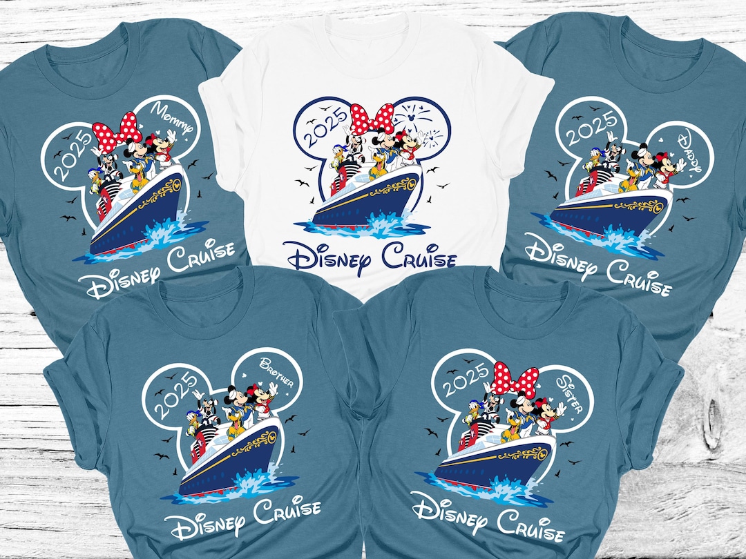 Personalized Disney Cruise Family Matching Shirt, Disney Cruise 2026 ...
