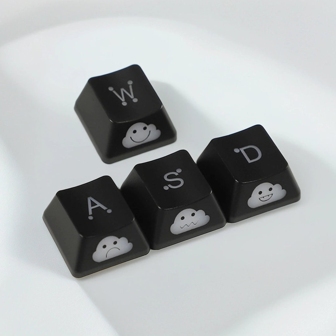 Custom Wear-resistant Keycaps Cherry MX, Minimalist Keycaps, Shine ...