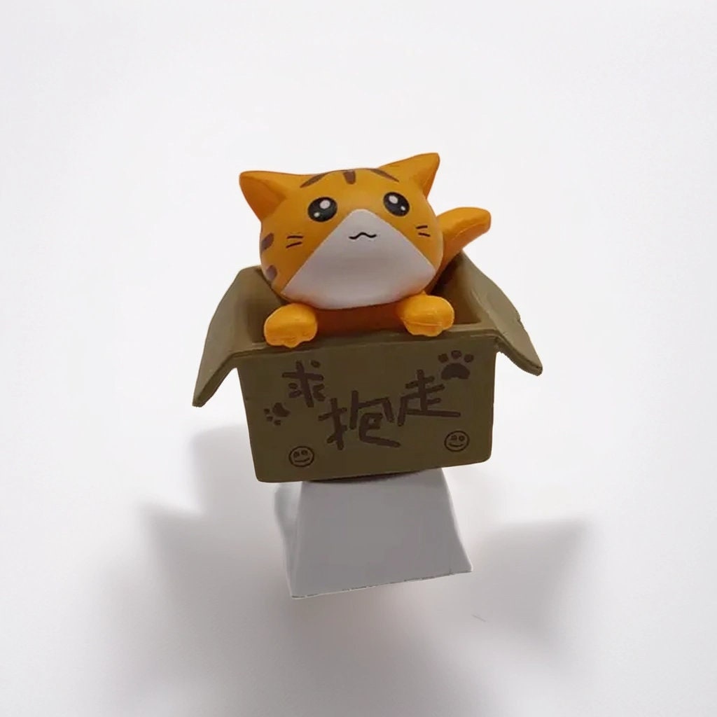 Custom Made Cat Artisan Keycap Cat Keycaps, Artisan Keycap, Handmade ...