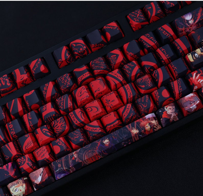 Custom Jujutsu Kaisen, Satoru Gojo Keycap Japanese Keycap, Anime ...