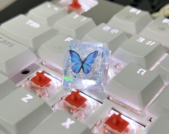 Artisan Keycap, Green Detailed Keycap , Keycap Handmade OEM Back Lit ...