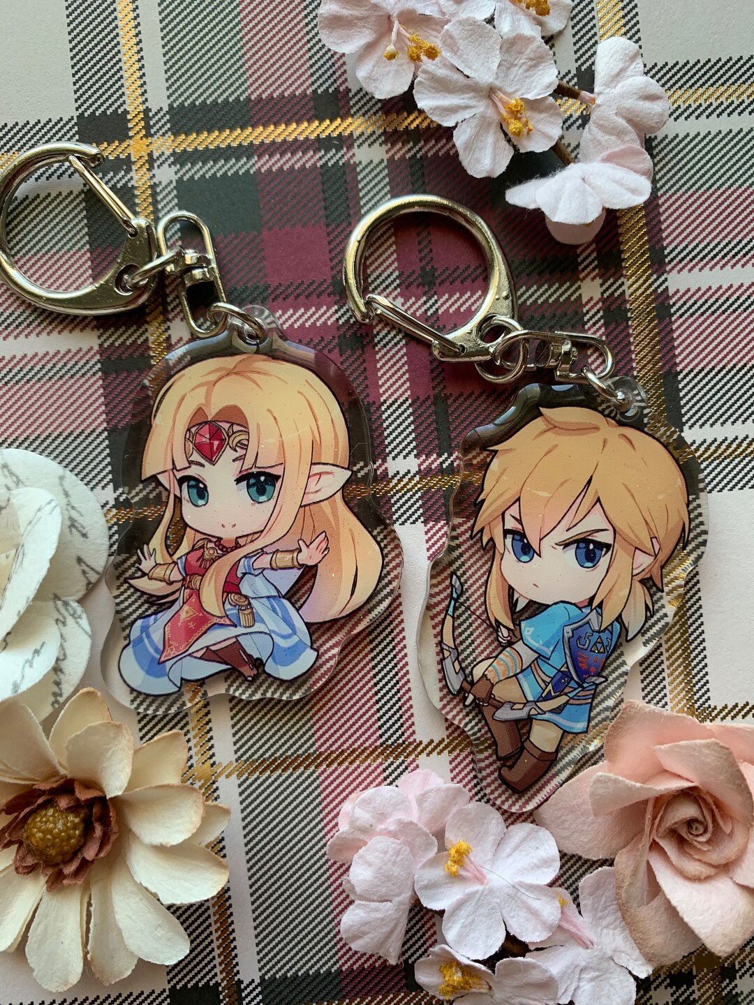 Legend of Zelda Acrylic Charms - Etsy