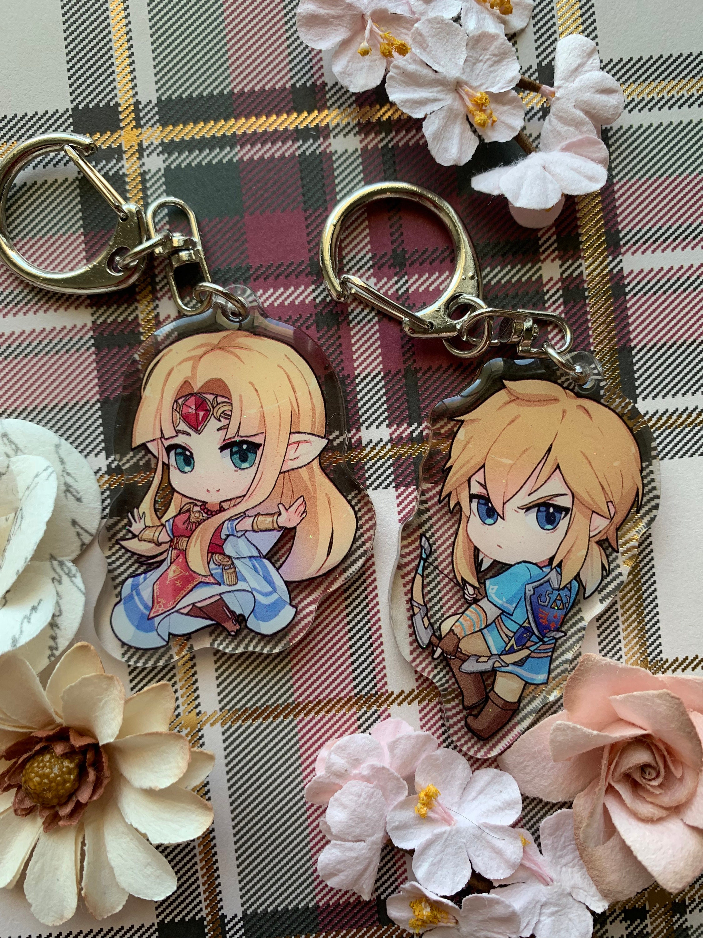 Legend of Zelda Acrylic Charms - Etsy