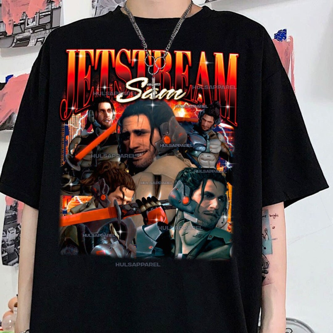 Limited Vintage Jetstream Sam Tee, Metal Gear Rising T-shirt, Unisex ...