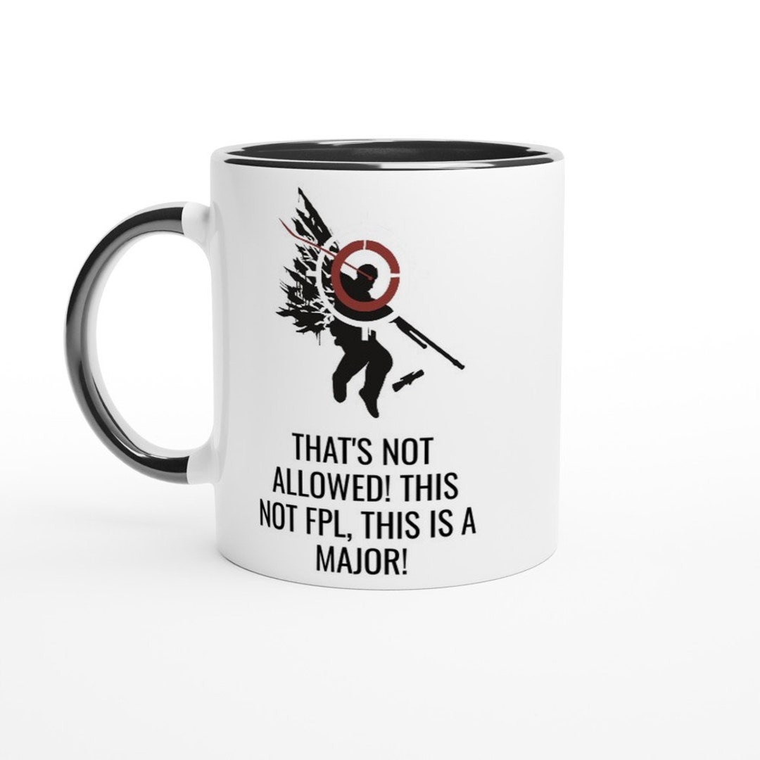 Counter Strike 2 Simple's AWP Graffiti Mug Ultimate Gamer's Gift 11oz ...