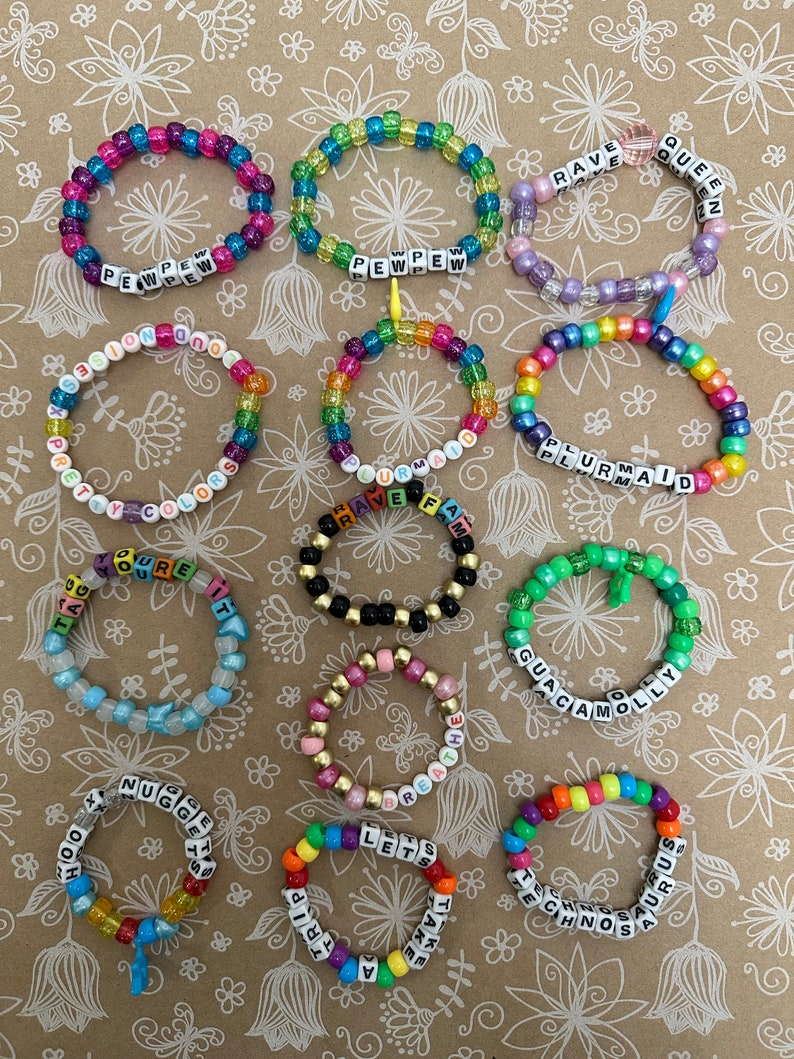Kandi Bracelets | Customizable Kandi Bracelets | EDM Festivals Concerts ...