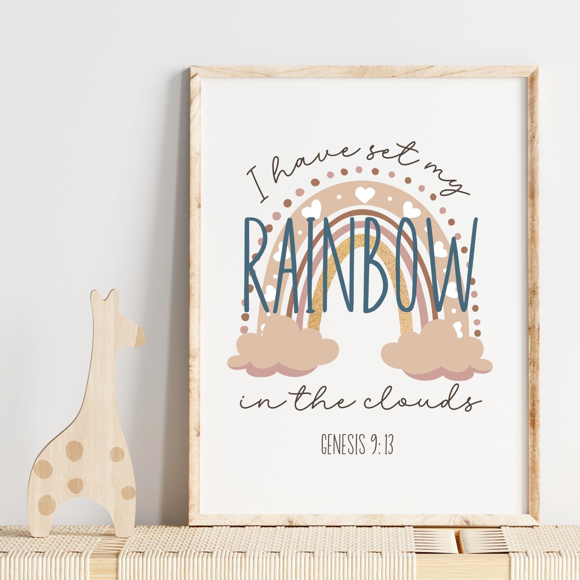 Christian Bible Verse Download Printable Wall Art for Kids, Homeschool ...