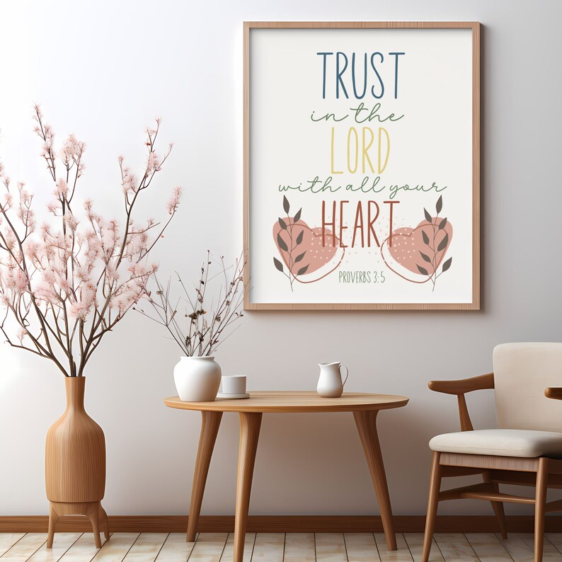 Christian Printable Wall Art for Homeschool, Classroom, Office, Living ...