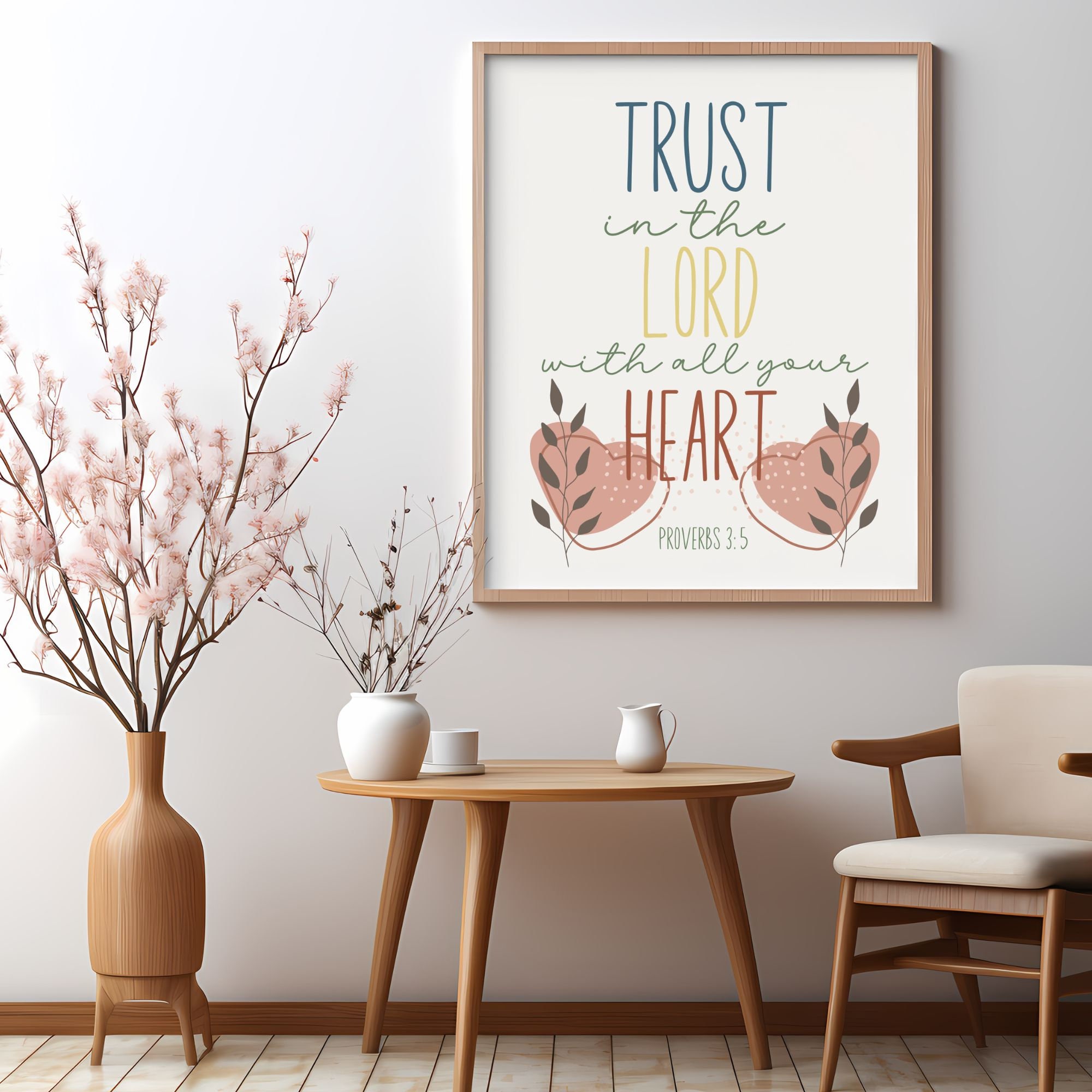 Christian Printable Wall Art for Homeschool, Classroom, Office, Living ...