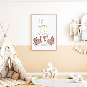 Christian Printable Wall Art for Homeschool, Classroom, Office, Living ...