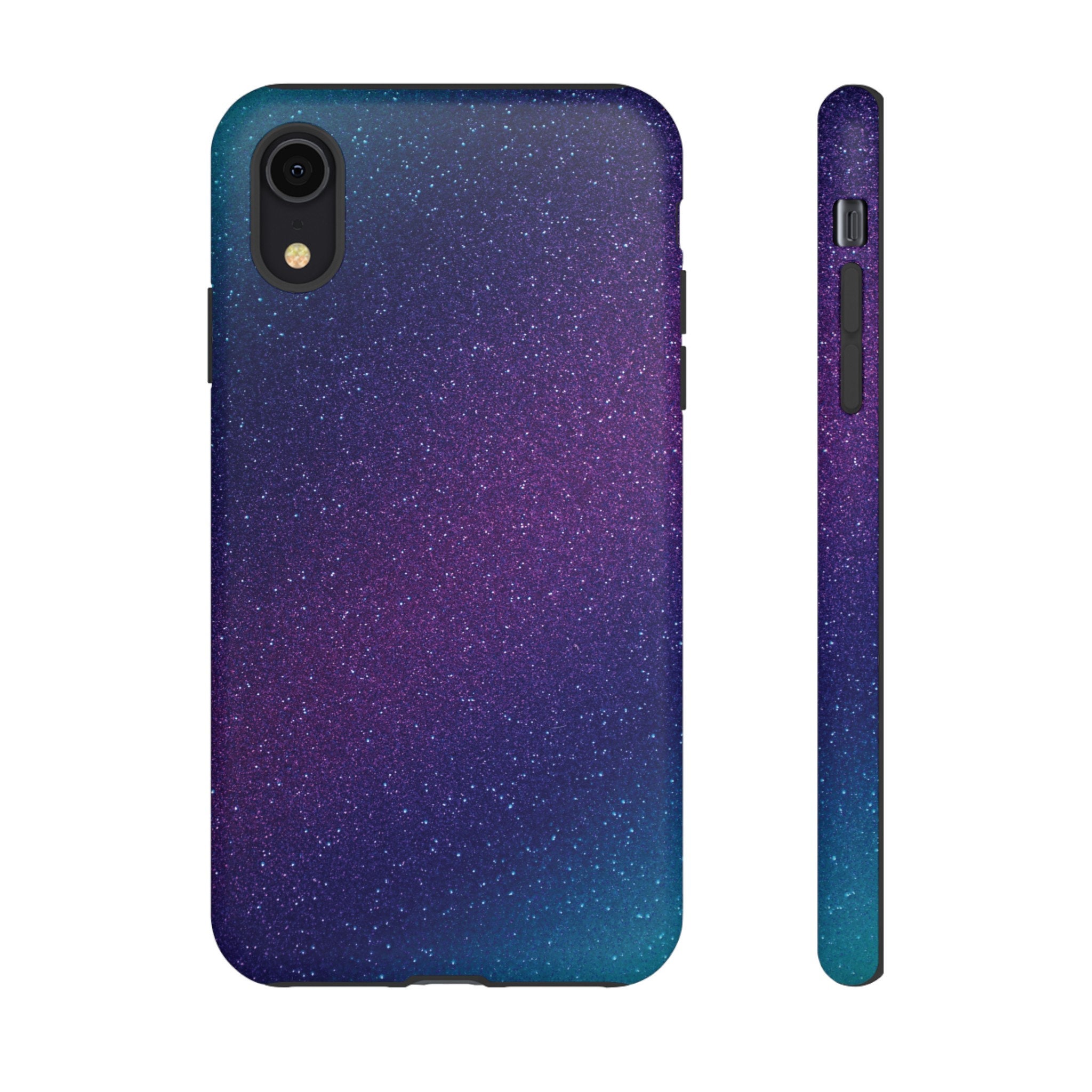 COLORFUL GLITTER Phone Case, Phone Cover , Blue Purple Sparkle Phone ...