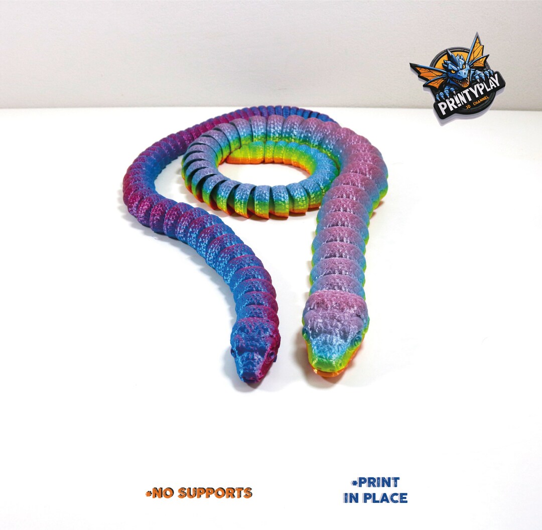 Poisonous Amazon Snake STL File for 3d Printing - Etsy