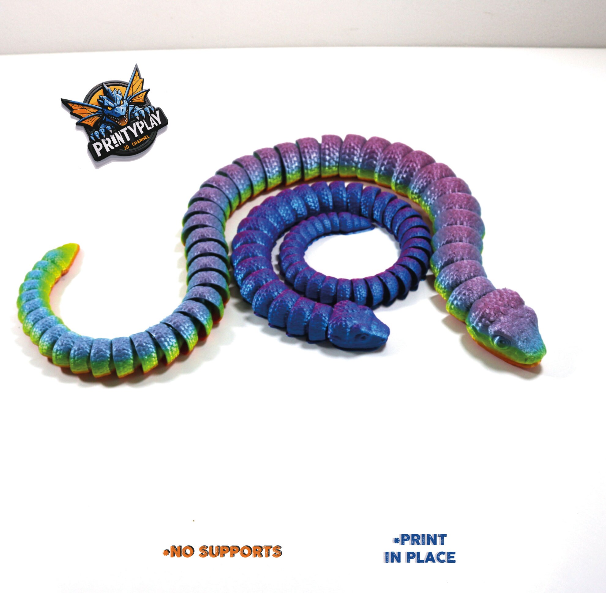 Poisonous Amazon Snake STL File for 3d Printing - Etsy