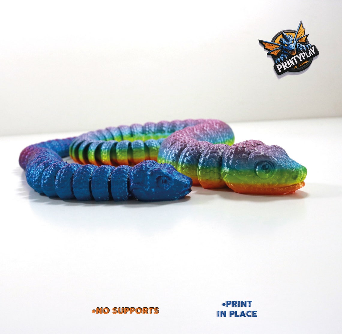 Poisonous Amazon Snake STL File for 3d Printing - Etsy