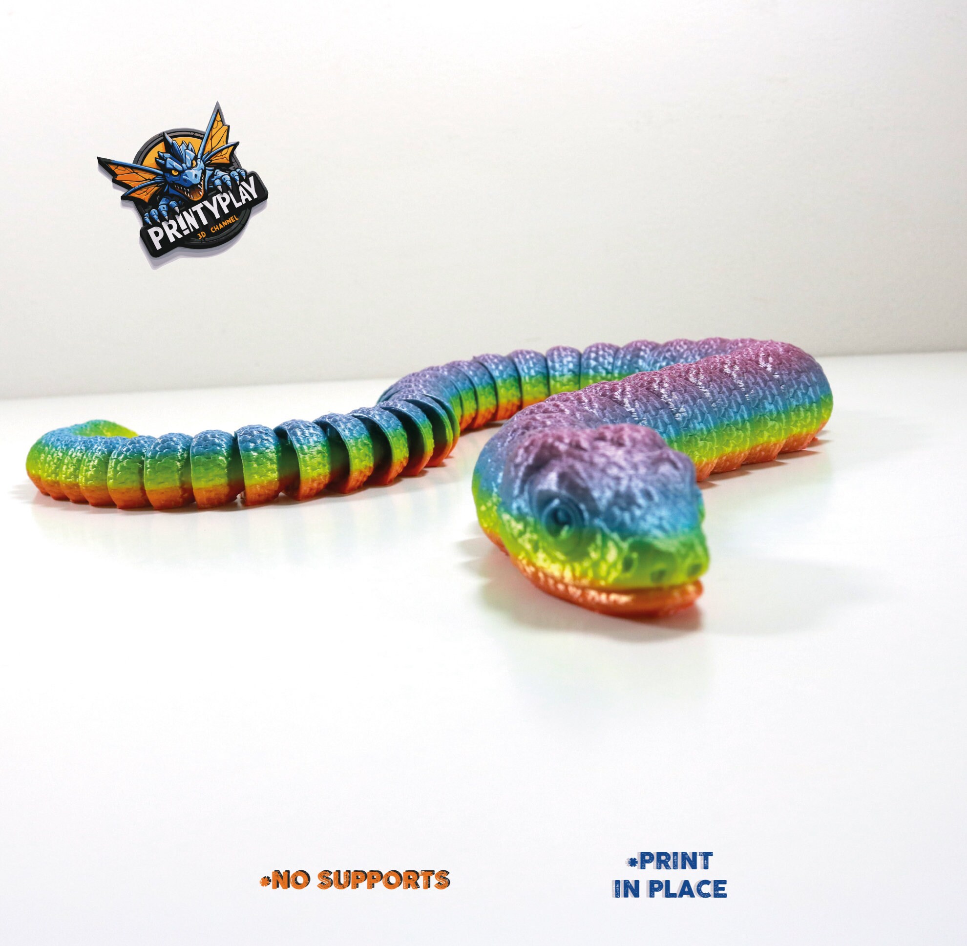 Poisonous Amazon Snake STL File for 3d Printing - Etsy