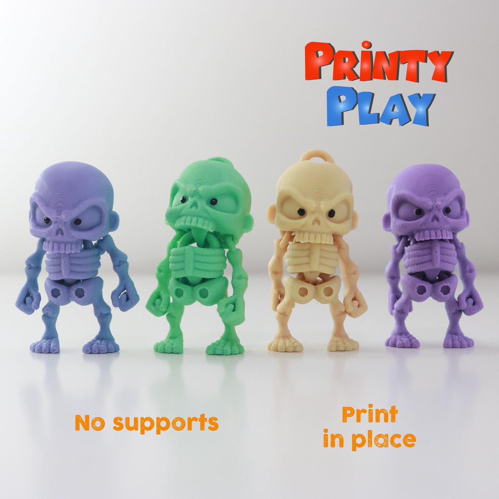 Grumpy Skeleton-stl File for 3d Printing - Etsy