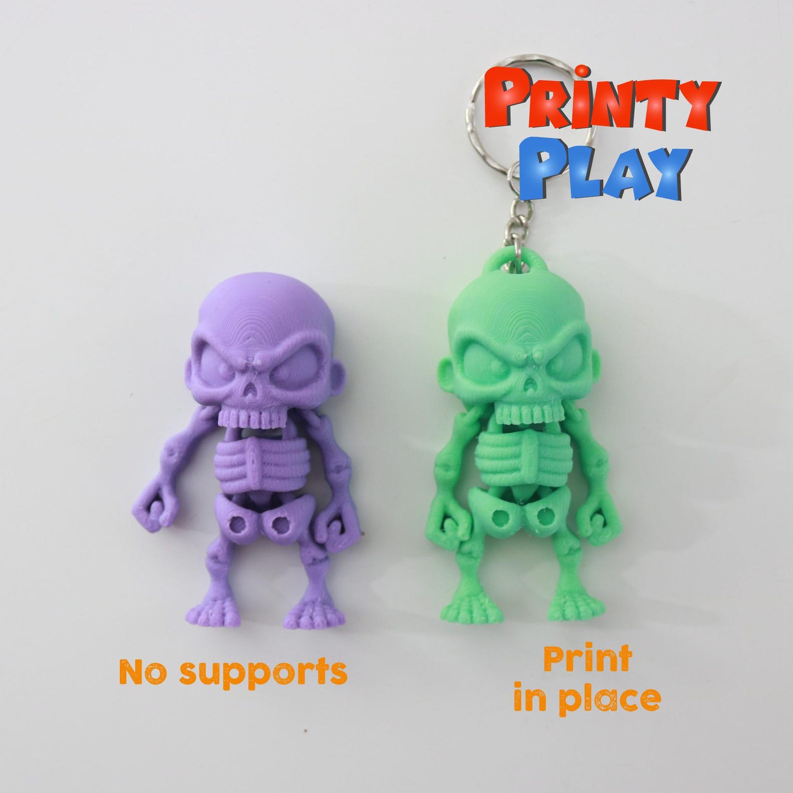 Grumpy Skeleton-stl File for 3d Printing - Etsy