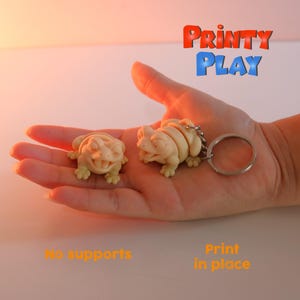 Cute Flexi Mini Frog- STL for 3d Printing - Etsy