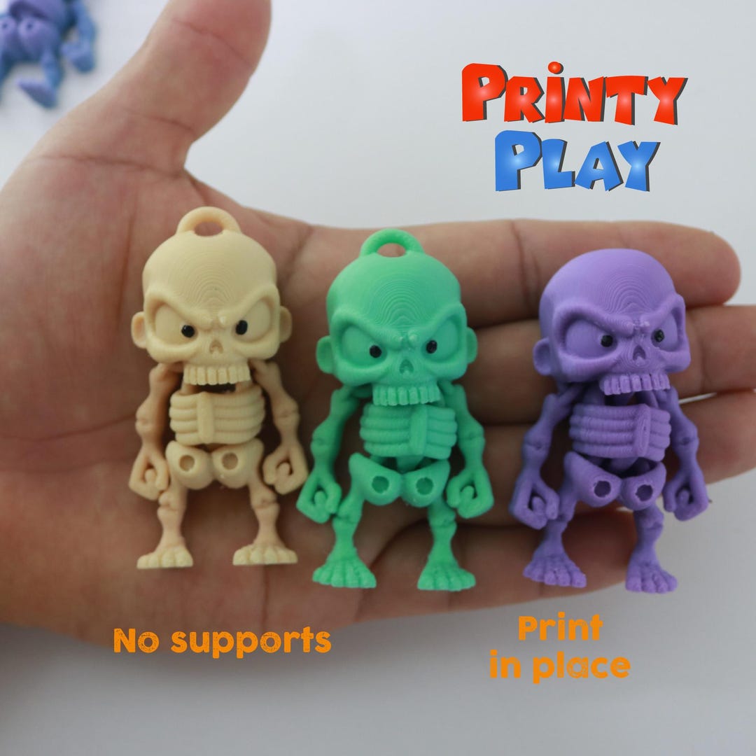 Grumpy Skeleton-stl File for 3d Printing - Etsy