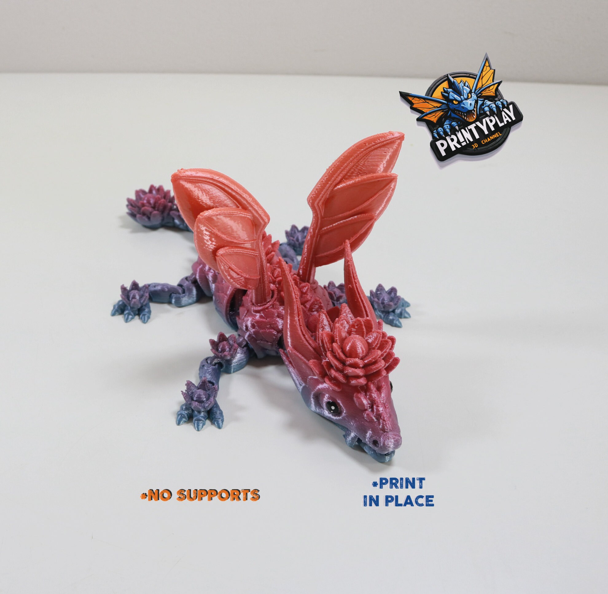 Lotus Flowert Baby Dragon STL File for 3d Printer - Etsy