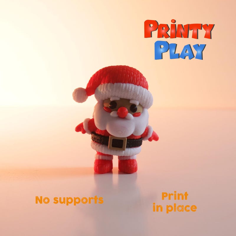 Articulated Santa 3d Printing - Etsy