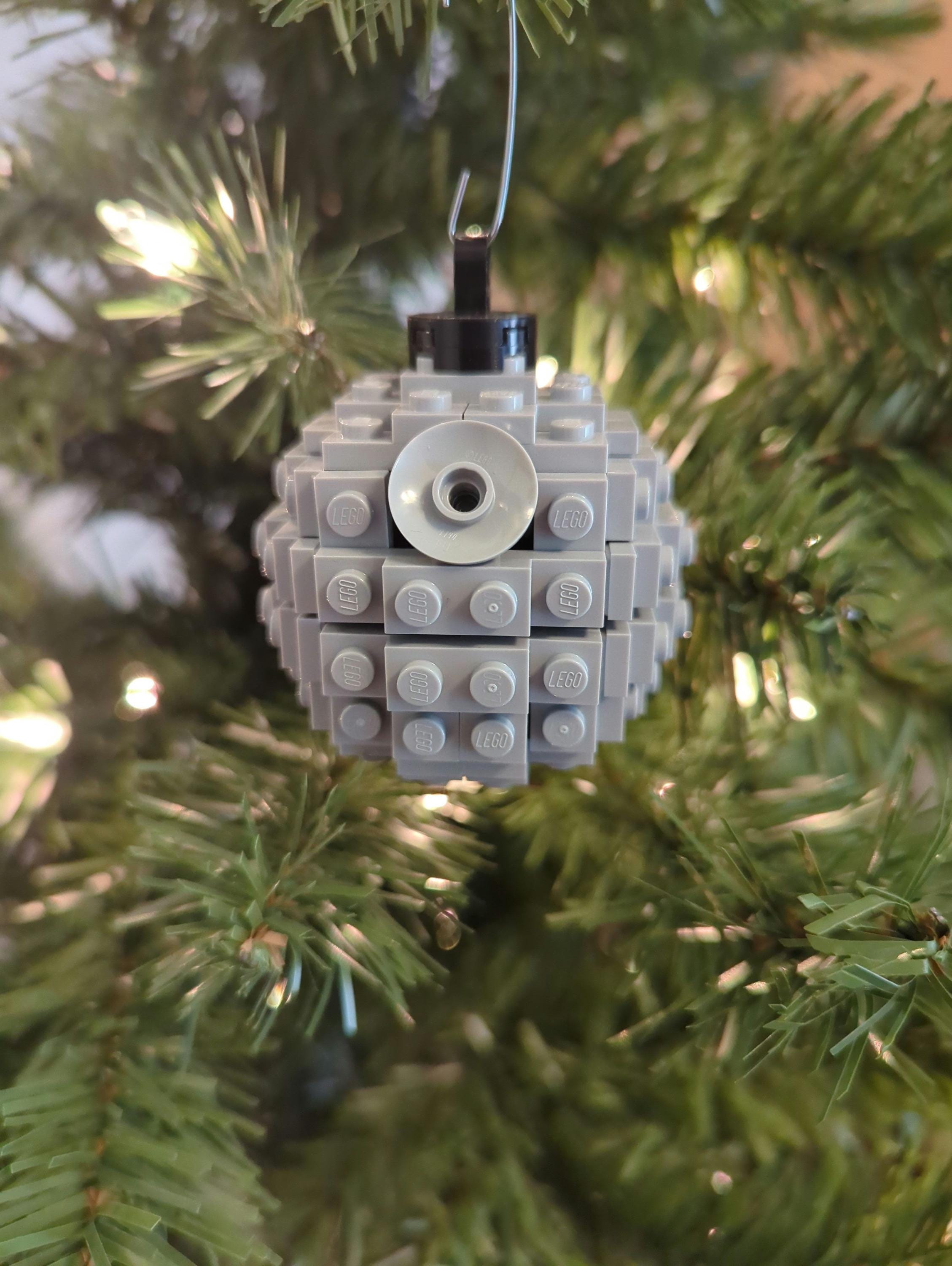 Pieces to Build the Lego Death Star Ornament - Etsy