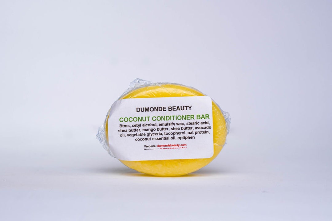 Coconut Conditional Bar, Solid Shampoo Bar, Coconut Conditioner ...