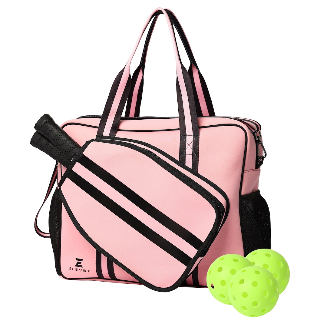 Pickleball Bag Bundle: Neoprene Tote, 3 Balls & Sport Towel - Etsy