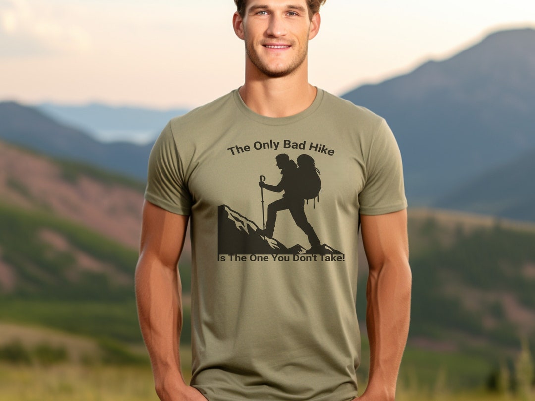 Hiking Adventure Tshirt, Adventure Mountain Hiker Camping Shirt for the ...