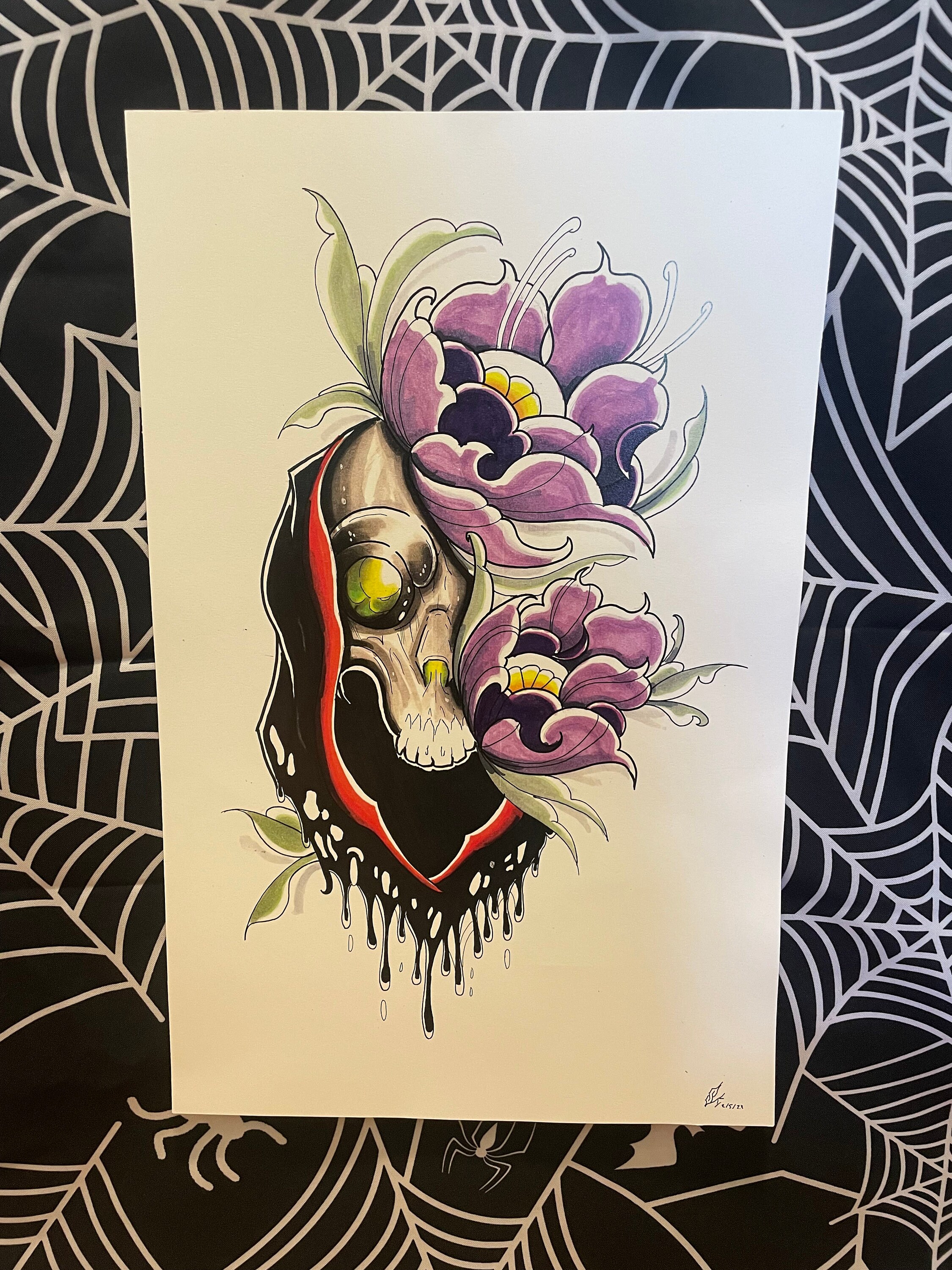 The Reaper Print - Etsy