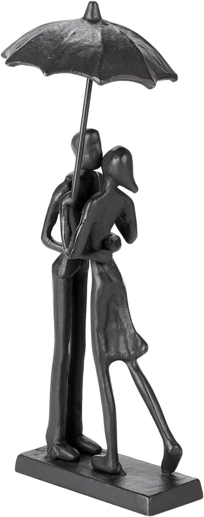 Large Metal Couple Figurine Large Abstract Couple,love Statue,iron ...