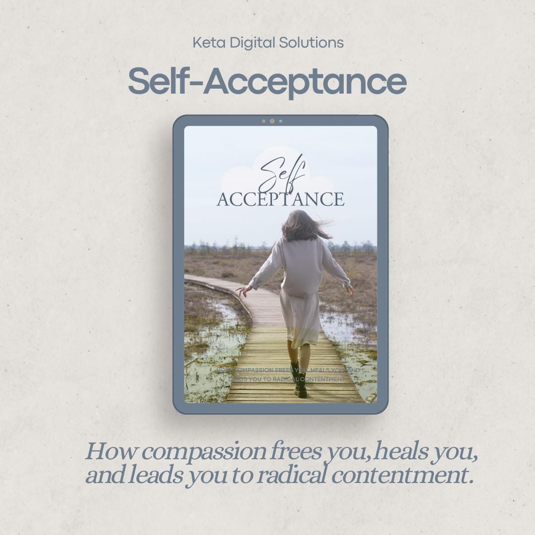 Self-acceptance: Your Guide & Workbook (PLR Rights) - Etsy