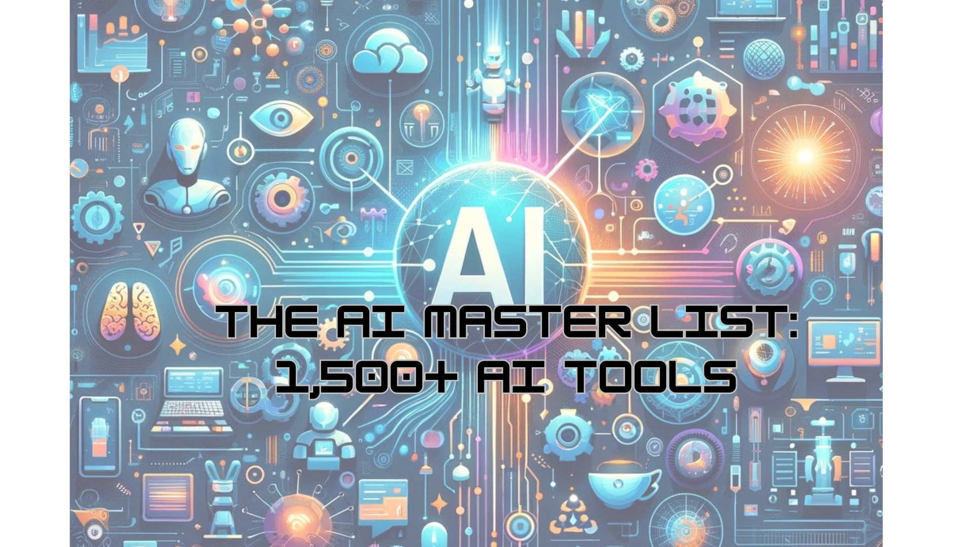 The AI Master List: 1,200 AI Tools - Etsy
