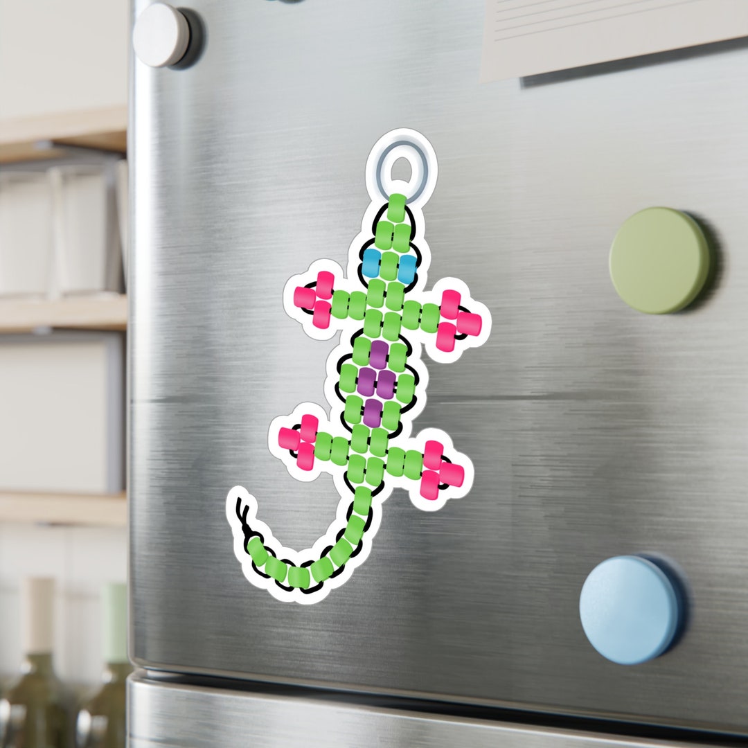 Beaded Lizard Vinyl Decal | Sticker Water Bottle Tumbler Laptop | Cute ...