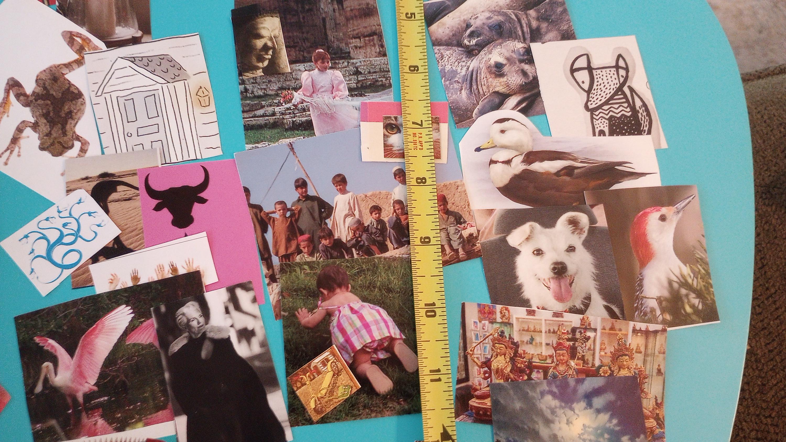 Collage inchies Pack of 500 Plus Mini-images for Collage 34 - Etsy