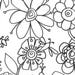 Spring Garden Coloring Page - Etsy