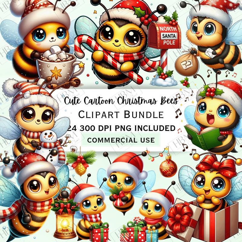Cartoon Bee Stickers - Etsy