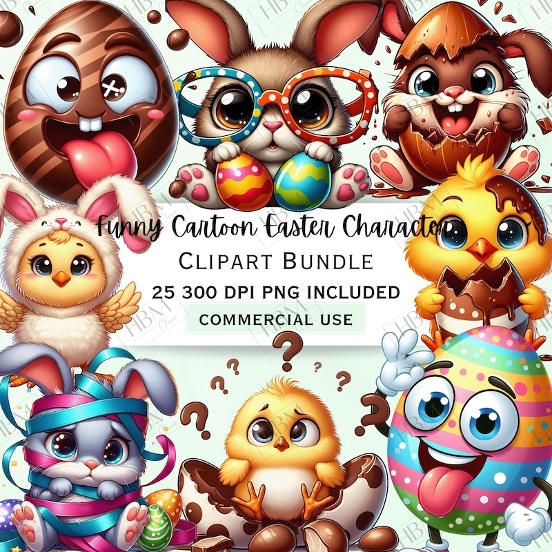 Easter Candy Clipart - Etsy