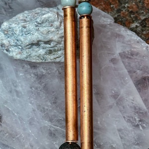 Handmade Custom Dowsing Rods for Spirit Communication With Crystal and ...