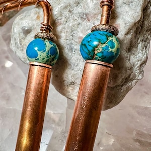 Handmade Custom Dowsing Rods for Spirit Communication With Crystal and ...