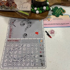 Whodunnit? Money Saving Challenge A5 Game for Budget Binder, Savings ...