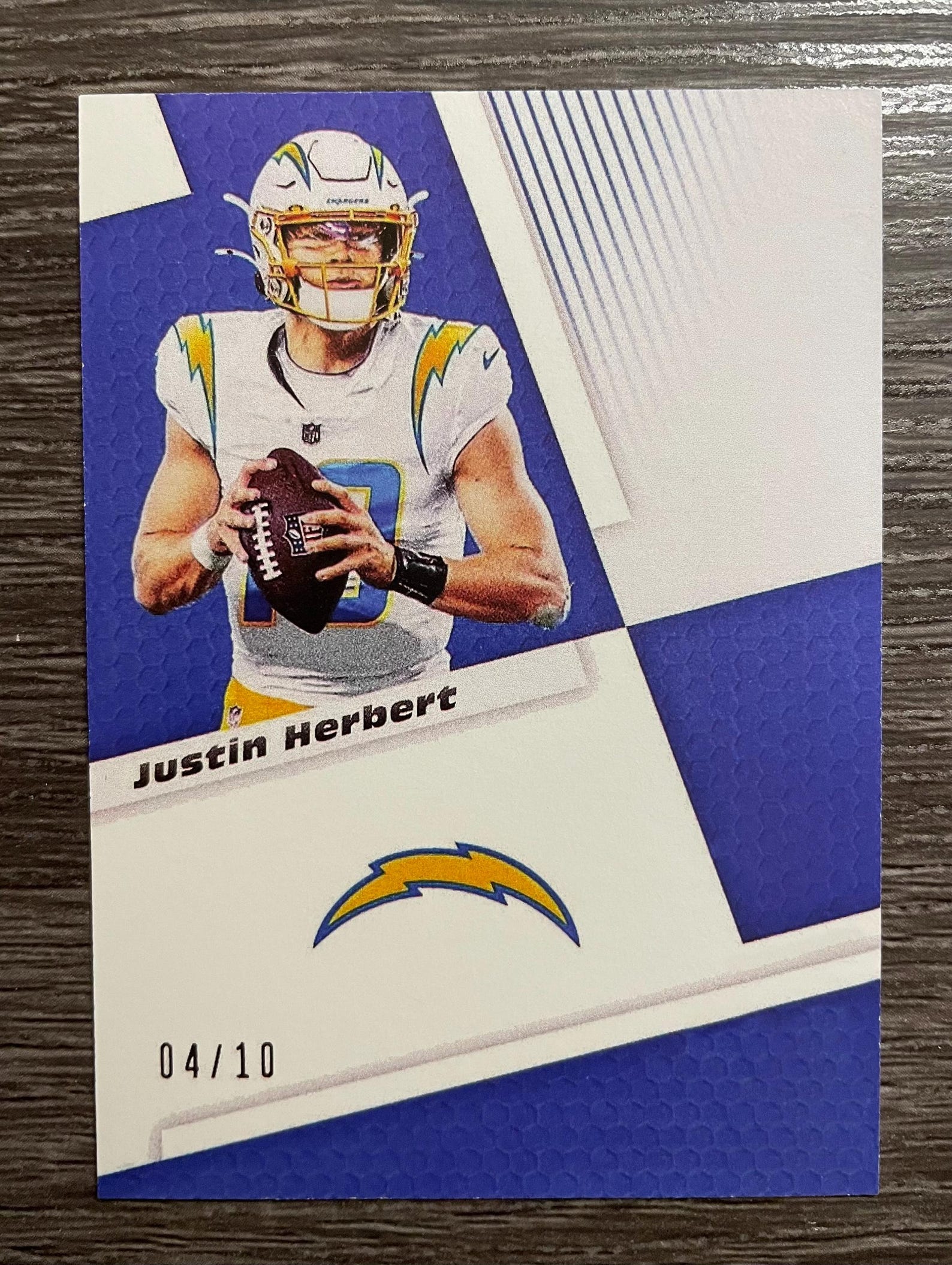 Justin Herbert 2020 Rookie Autograph Facsimile Prism Style RP Football ...