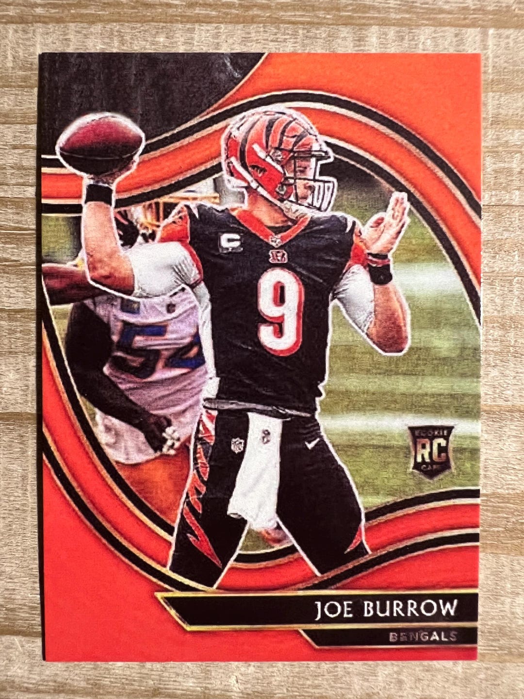 Joe Burrow 2020 Rookie Select Style RP Football Card - Cincinnati ...