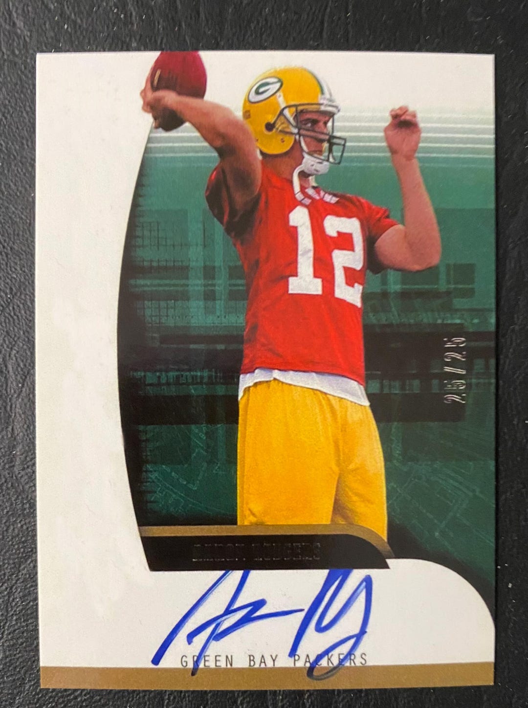 Aaron Rodgers 2005 Autograph Facsimile RP Rookie Card - Green Bay ...
