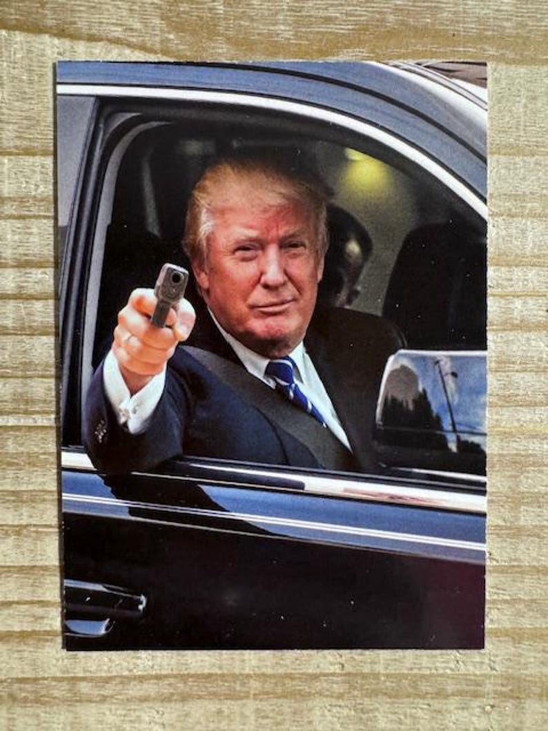 Donald Trump "1952 New York Yankee Style" Autograph Facsimile Card - Etsy