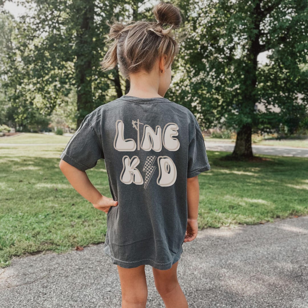 Lineman Kid Shirt, Lineman Daughter, Little Grunt, Lineman Gear, Line ...