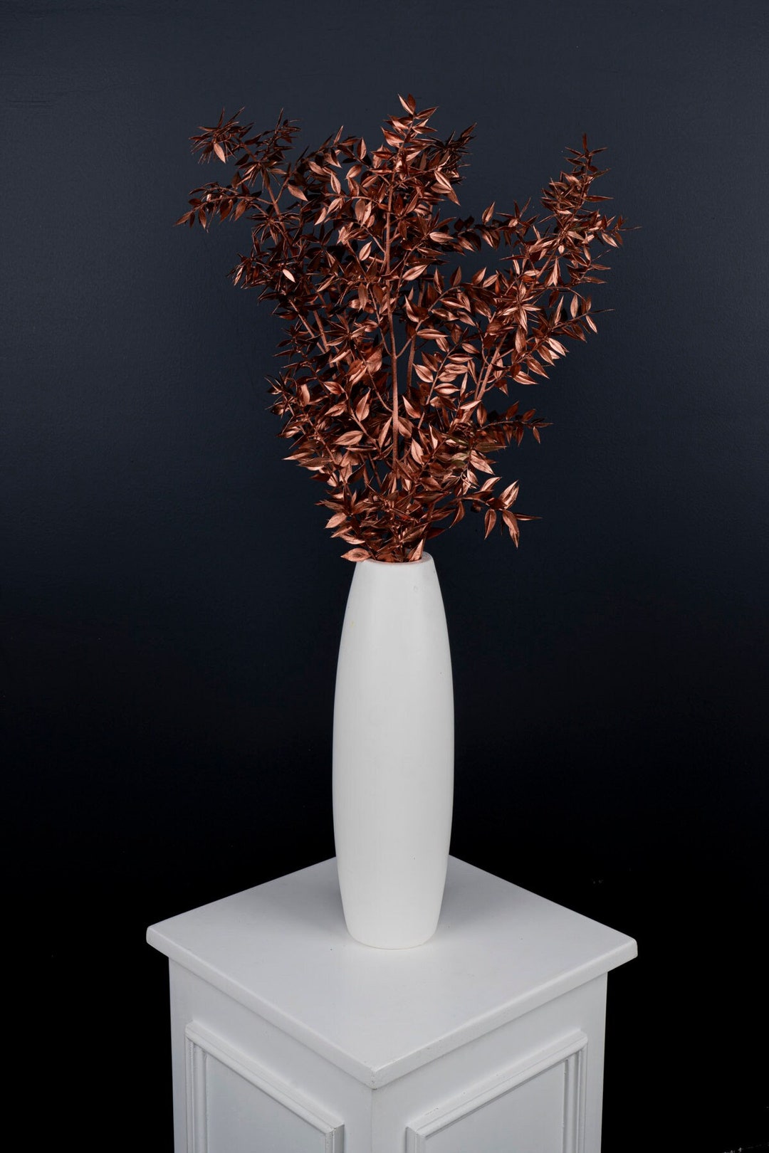 Bronze Silver Italian Ruscus - Dried Wedding Flowers - Bulk Dried ...