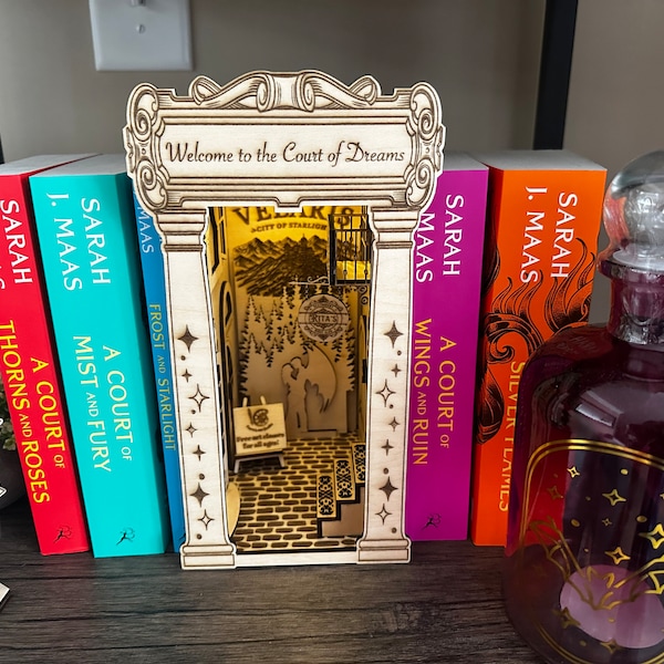 Book Nook Accessories Acotar - Etsy