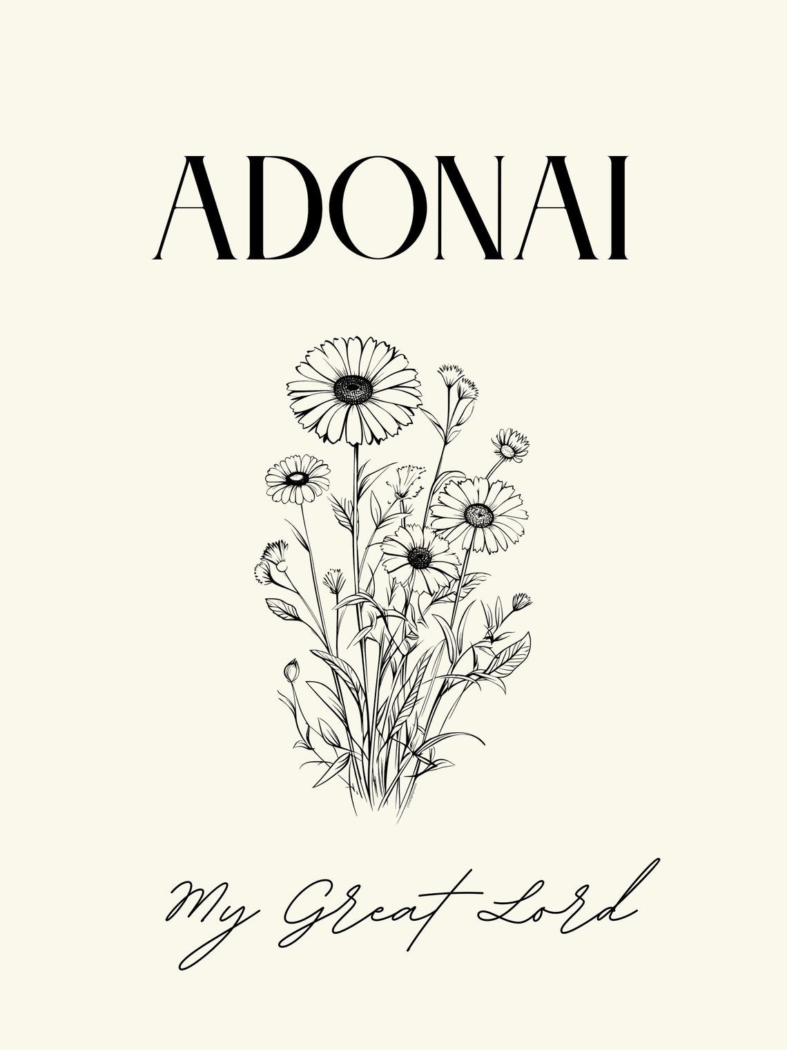 Names of God Wall Art, Christian Wall Art, Set of 4, Christian Home ...